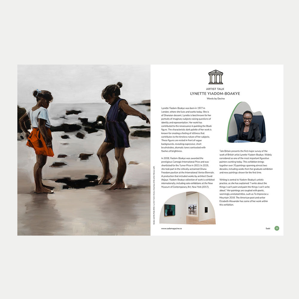 Issue 7 | The Art Edition – Sadé Magazine